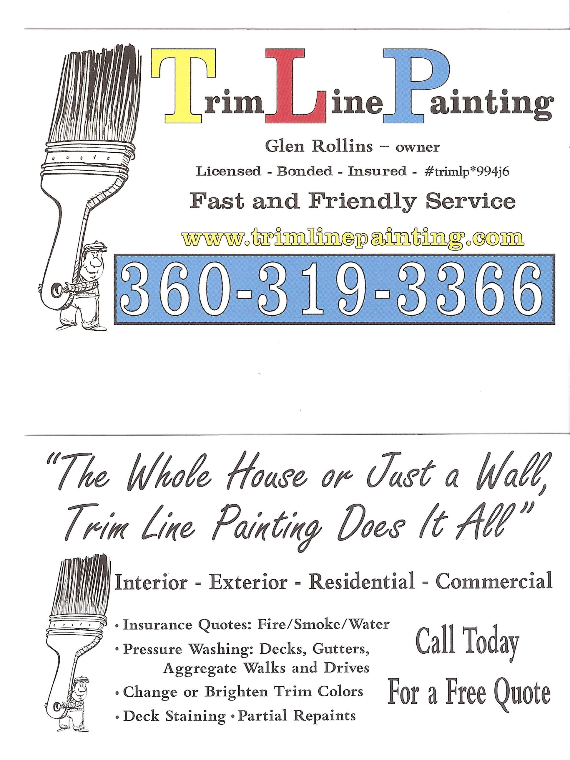 Trim Line Painting - Where to find Us